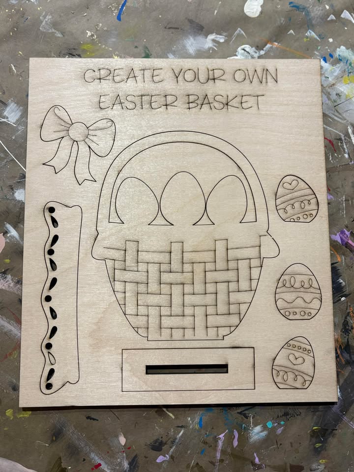 Easter Basket Kit – Pulp and Pine DIY Studio