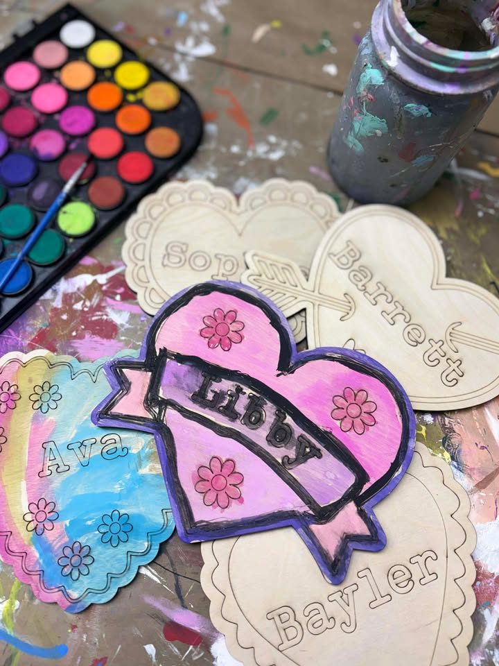 Valentine Classroom Art Project Packs – Pulp and Pine DIY Studio