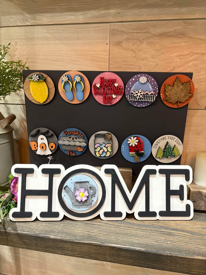 Interchangeable Home Sign – Pulp and Pine DIY Studio