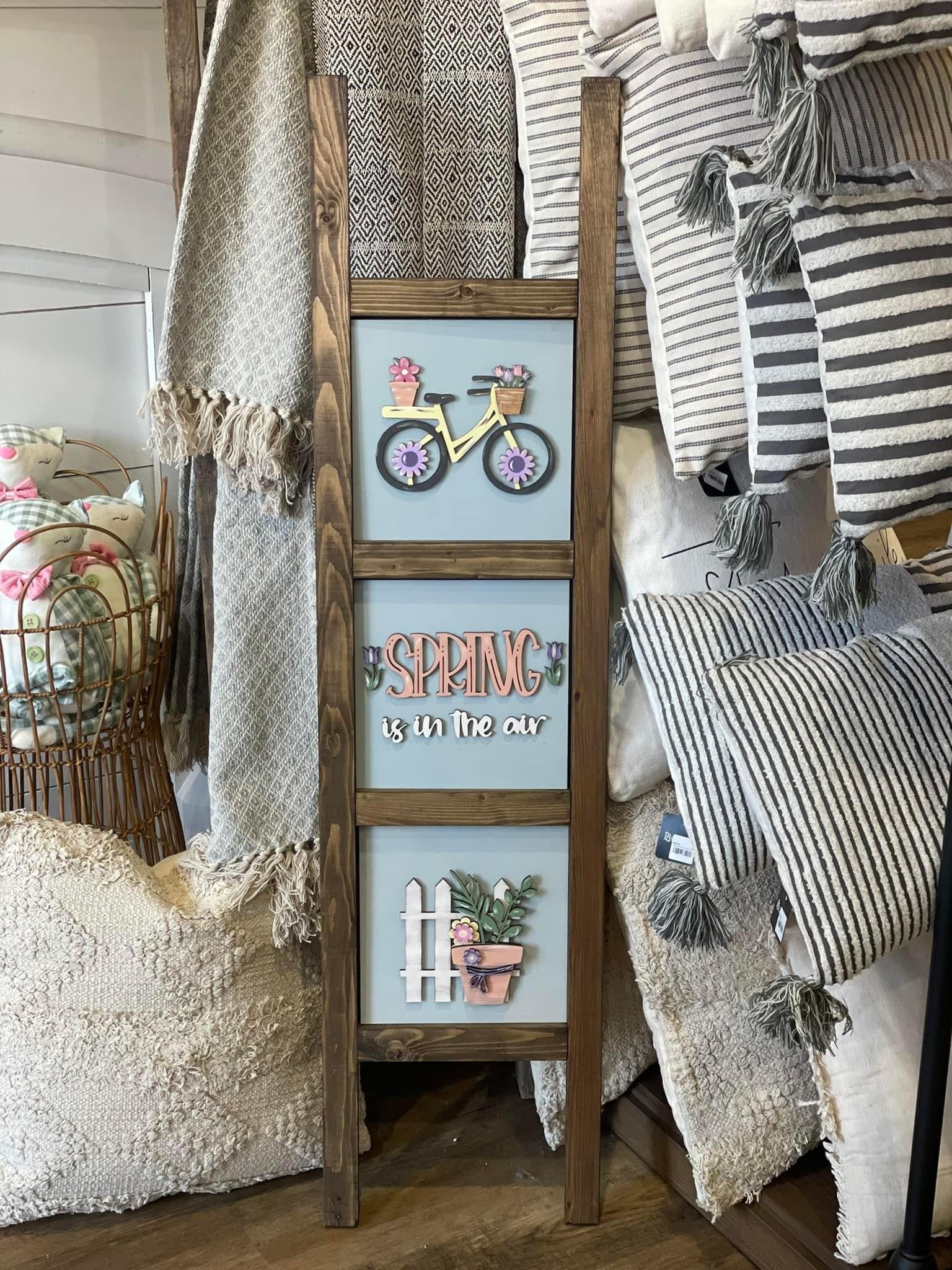 Interchangeable Ladder w/Spring Inserts – Pulp and Pine DIY Studio