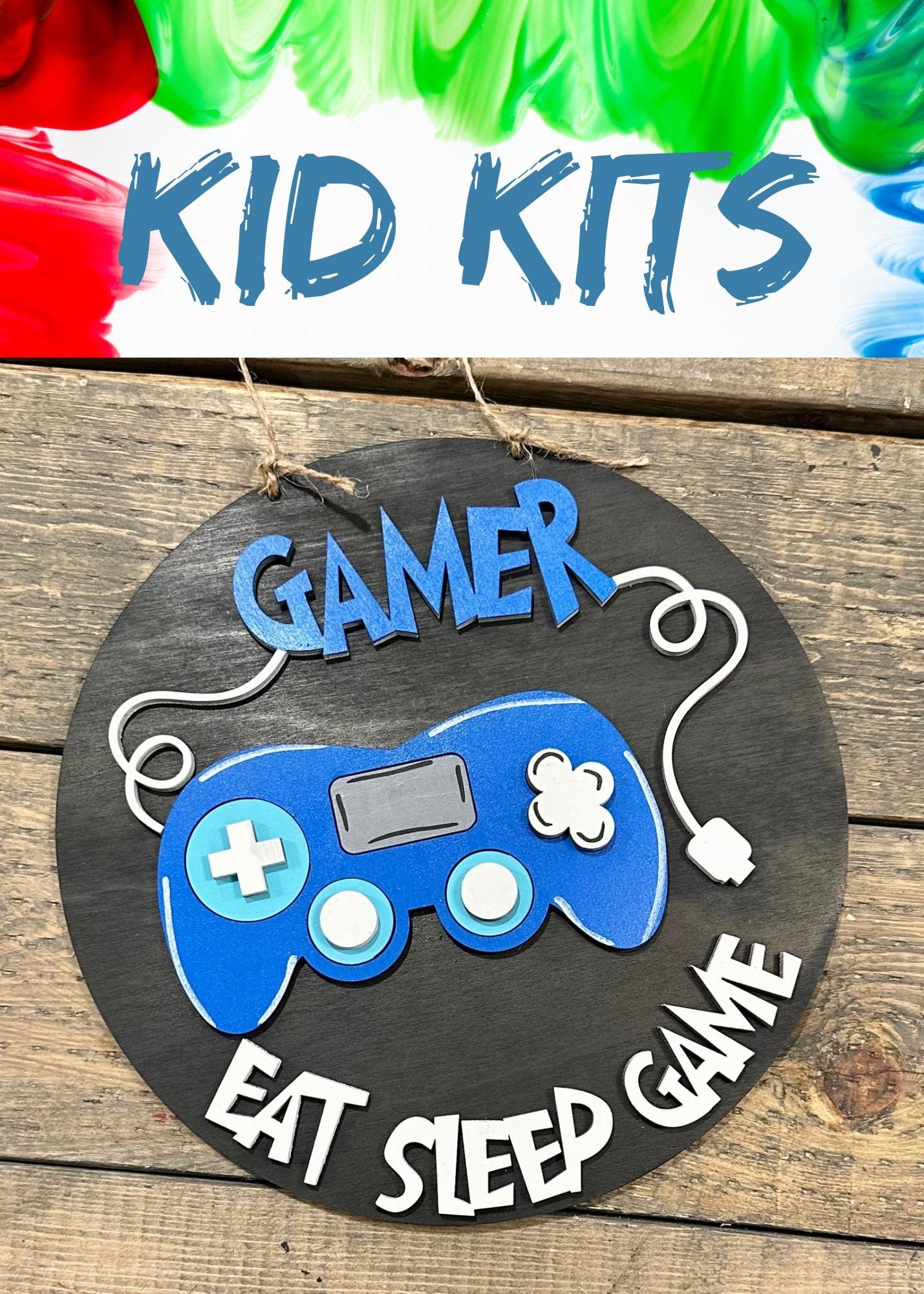 Gamer Eat Sleep Game – Pulp and Pine DIY Studio
