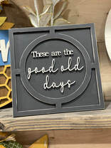 Good Old Days 3D (Square Design) – Pulp and Pine DIY Studio