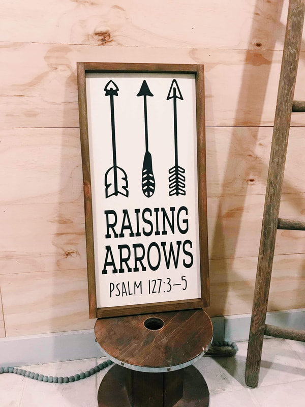 Raising Arrows (Rectangle Design) – Pulp and Pine DIY Studio