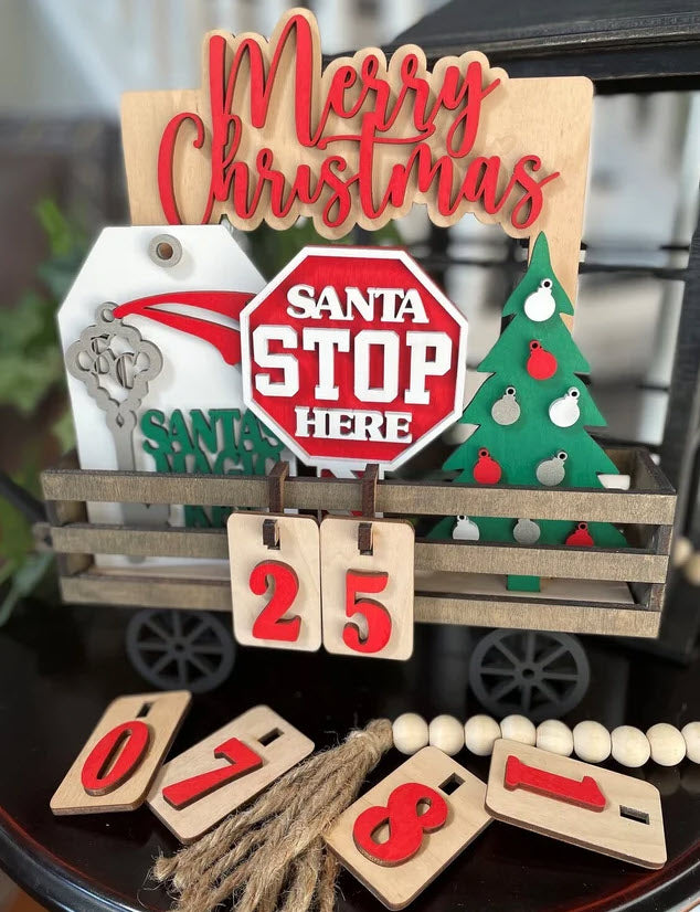 Merry Christmas Countdown (Interchangeable Wagon Set) – Pulp and Pine ...