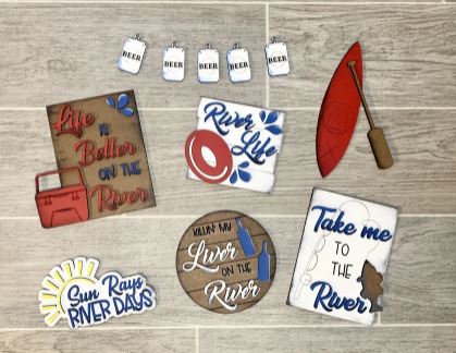 River (Interchangeable Tiered Tray Set) – Pulp and Pine DIY Studio
